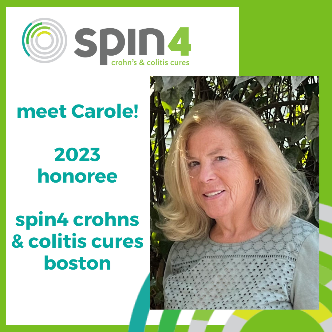 2023 spin4 crohn's & colitis cure boston honoree - Carole Rudman ...