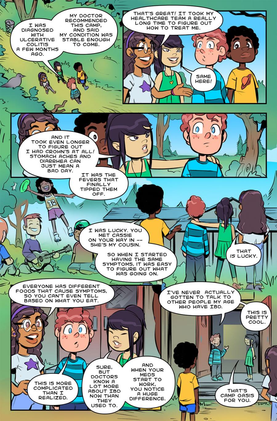 Getting Diagnosed - IBD & Me Comic | Crohn's & Colitis Foundation