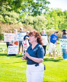 We Can’t Stomach This: Foundation Holds Rally at UnitedHealthcare ...